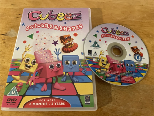 * CUBEEZ : COLOURS & SHAPES * for ages 6 months - 4 years : Pre-School ...