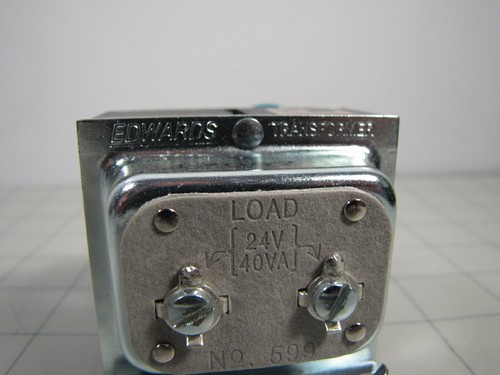 Edwards 599 Signaling Transformer 24V 40Va NEW | eBay