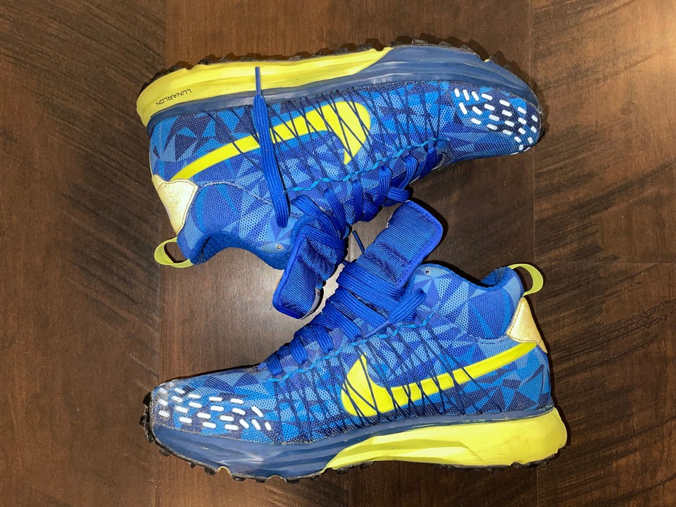MEN’S NIKE LUNARFRESH SNEAKERBOOT HYPER COBALT BLUE-VOLT-BLUE SZ 9.5 ...