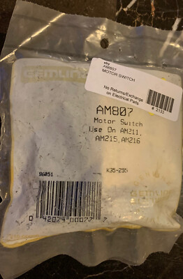 AM807 Dryer Motor Switch | eBay