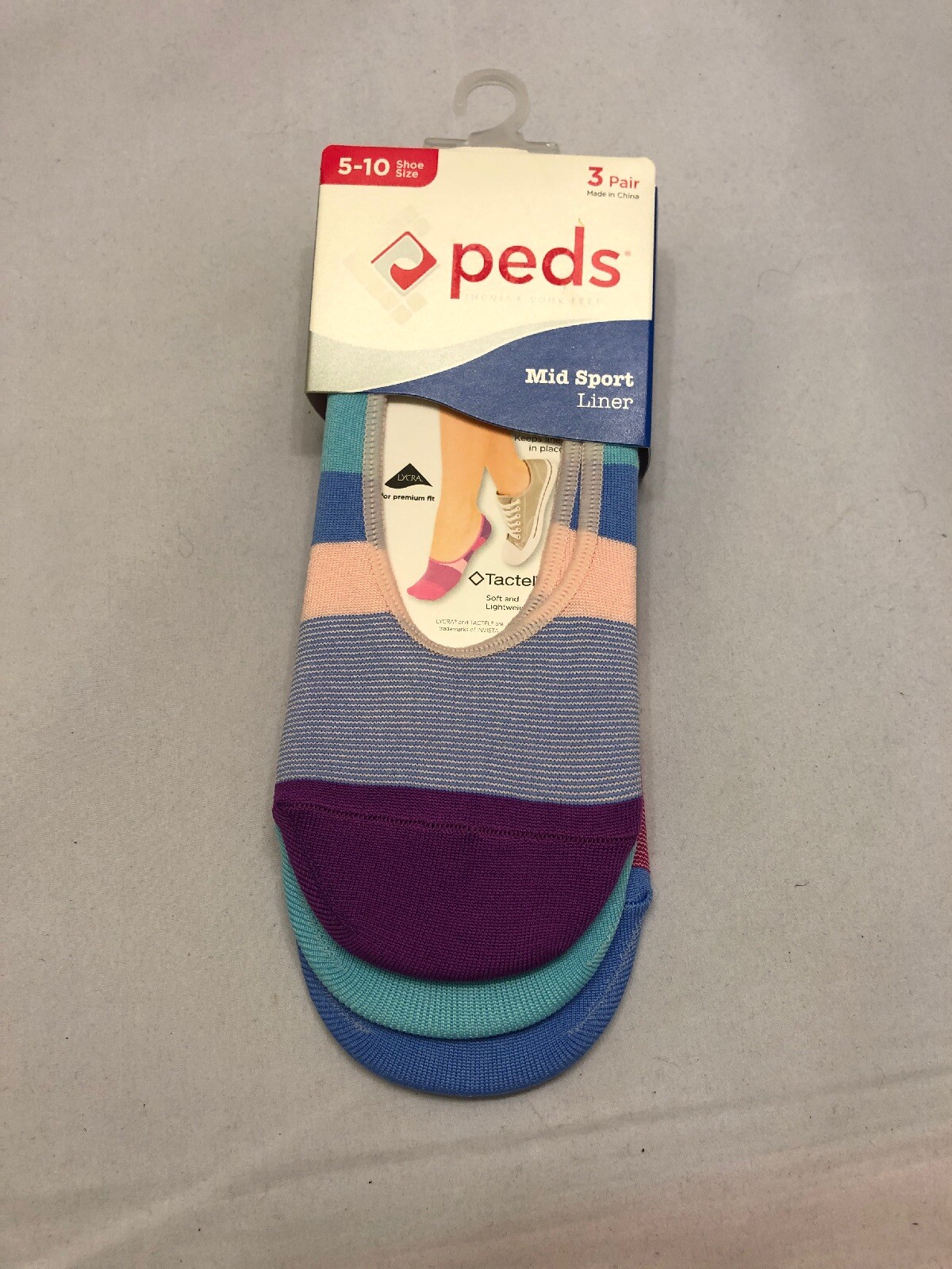 Peds Liner Socks Women Shoes Size 5-10 Mid Sport | eBay