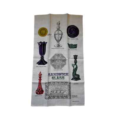 Vintage Colonial Sandwich Glass Richard Batchelder Irish Linen Kitchen ...