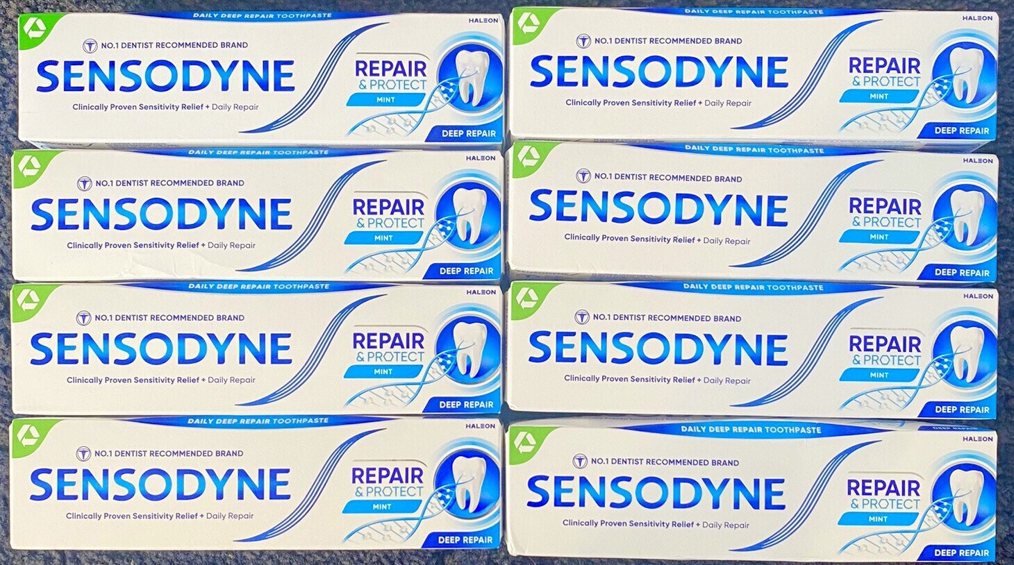 Sensodyne Repair And Protect 75ml x8 Toothpastes 12/2026 RRP £42.92 | eBay