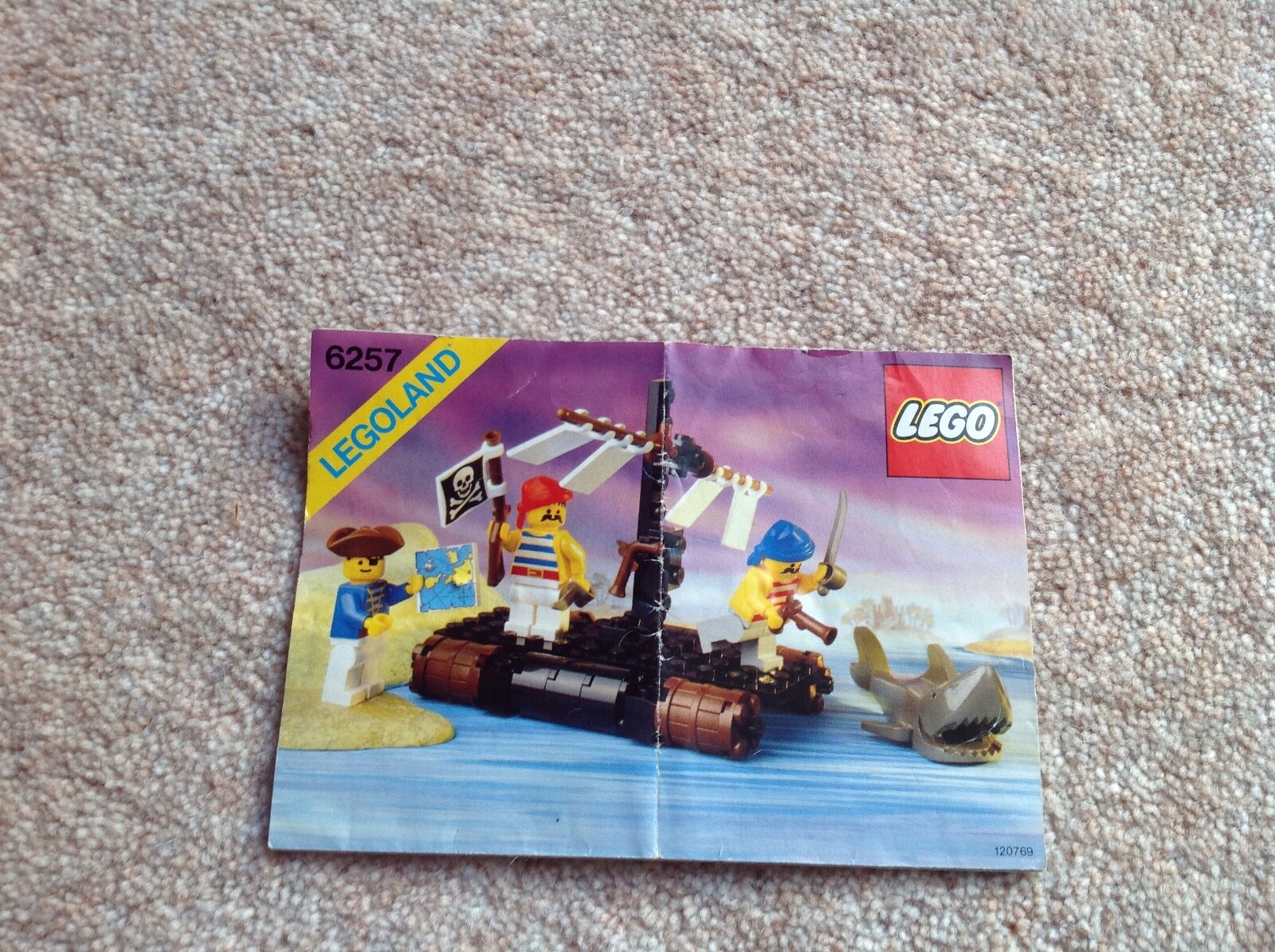 Lego 6257 Pirate castaway raft - 100% complete with instructions | eBay UK