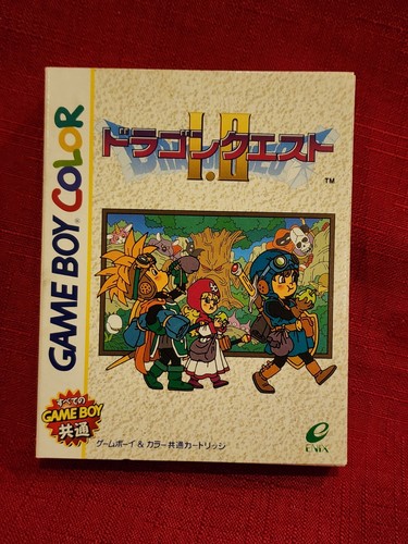 Dragon Quest I & II GAME BOY COLOR Japanese Version DMG-AEDJ-JPN ...