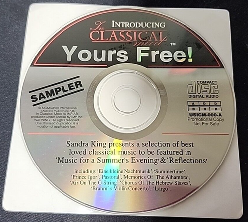 Introducing in Classical Mood Sampler CD only *BRAND NEW* | eBay