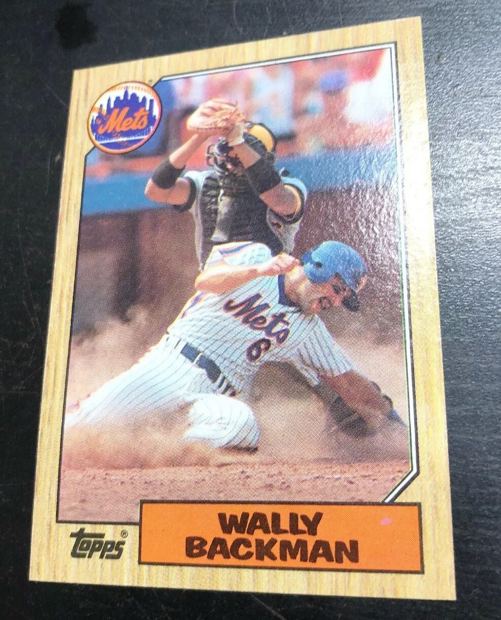 1987+Topps+-+%2348+Wally+Backman for sale online | eBay