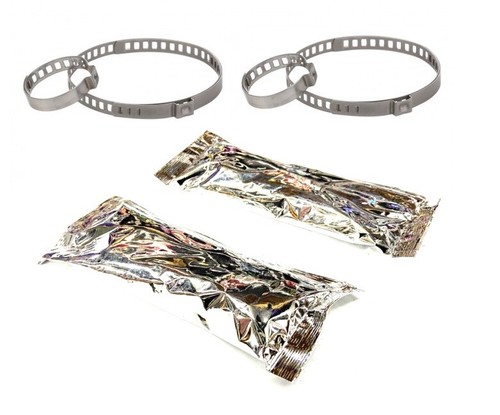 CV Boot Kit Clips S/Steel & Grease For Mercedes A200 2.0 Turbo W169 10/ ...