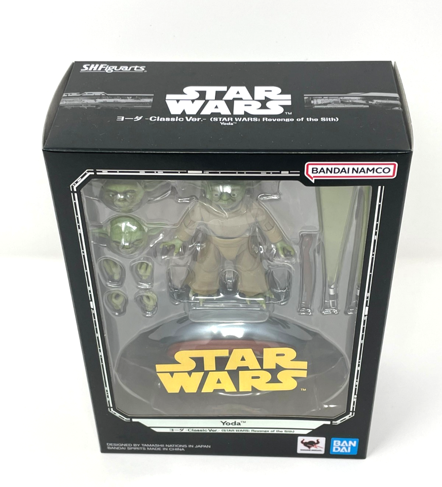 S.H.Figuarts Yoda Classic Ver. Star Wars Episode 3 TAMASHII NATIONS ...