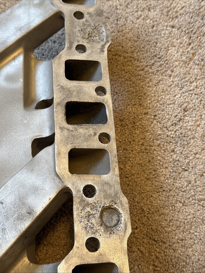 OFFENHAUSER 2257 DODGE BABY HEMI INTAKE MANIFOLD 241 270 Aluminum 4 ...