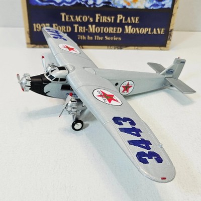 #7 WINGS OF TEXACO 1927 FORD TRI-MOTORED AIRPLANE REGULAR ((( FACTORY ...