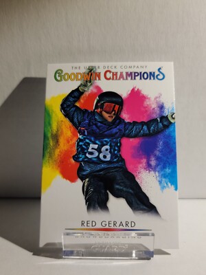 2021 UD GOODWIN CHAMPIONS RED GERARD SNOWBOARDING SPLASH OF COLOR 118 ...