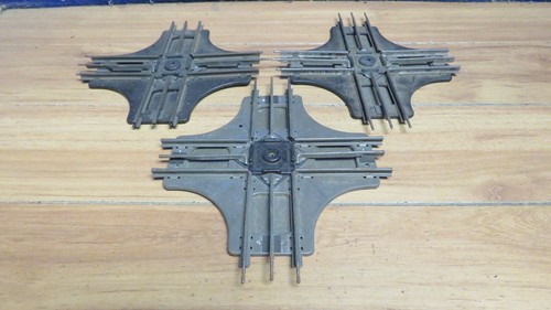 3 PIECES Marx O-27 Set Of 5 90° Crossover Track 626360 | eBay