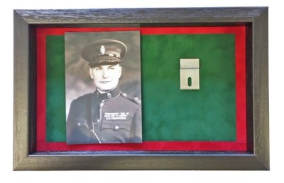 RUC Medal Case With Photograph For 2 Medals. Black Frame | eBay UK