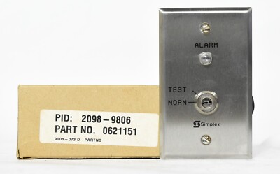 Simplex 2098-9806 Remote Test Station | eBay