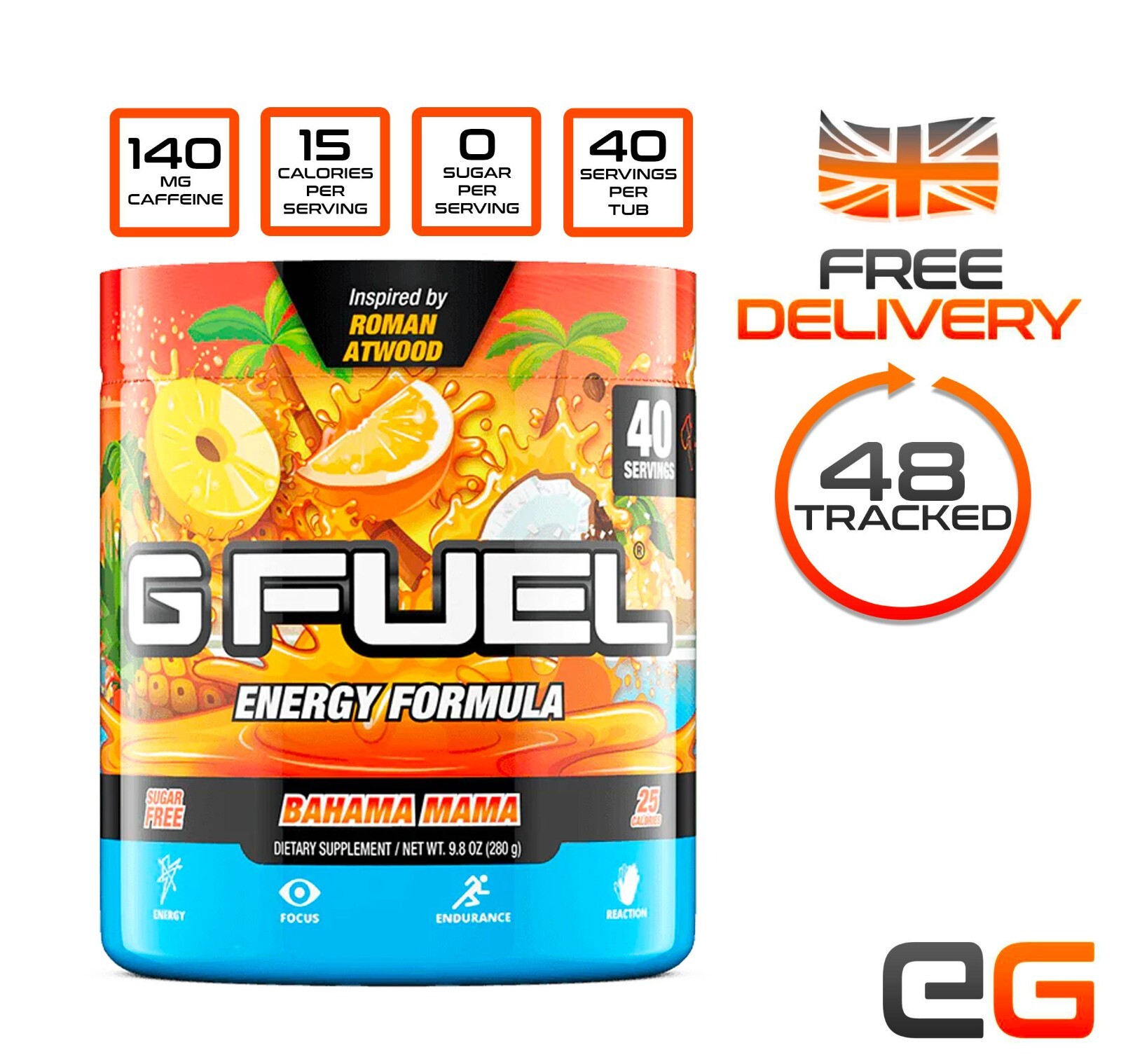 G Fuel 40 Serving Tubs, Choose Your Own, New & Sealed, UK Seller ...