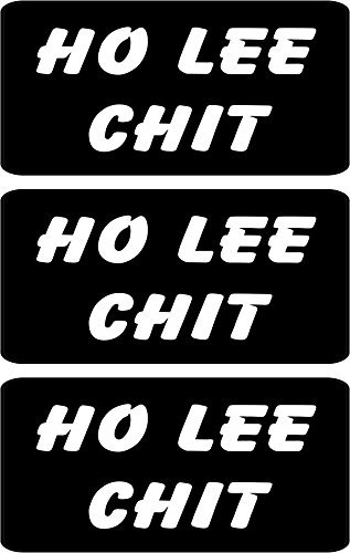 3 - Ho Lee Chit Hard Hat / Helmet / Toolbox / Lunchbox Stickers Decals ...