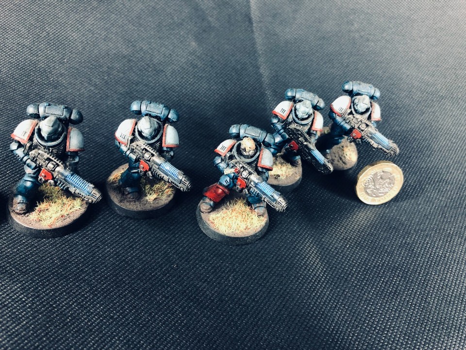 Primaris Hellblasters Warhammer 40k Space Marines Squad Well Painted | eBay