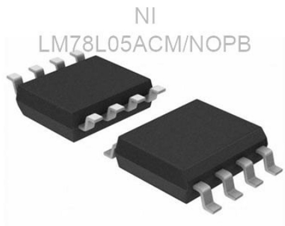 10pcs LM78L05ACM National Semiconductor Voltage Regulators 5V, 8pin ...