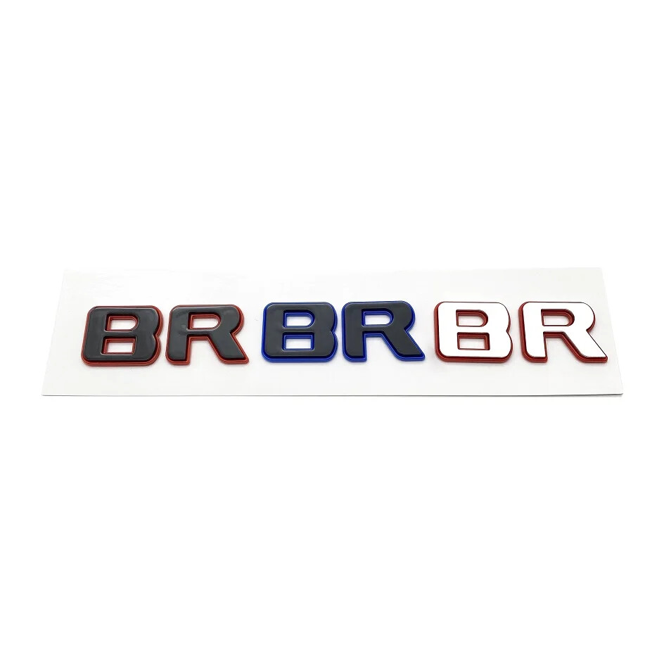 Blue Car Emblem Sticker 700 800 900 EDITION Rear Sticker Brabus Trunk ...