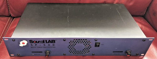 Soundlab SP-500 Professional Power Amplifier 500 Watts Great DJ Amp 2U ...