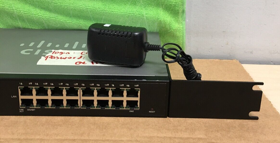 Cisco RV345 1000Mbps Dual WAN Gigabit VPN 16 Port Router (RV345-K9 V02 ...