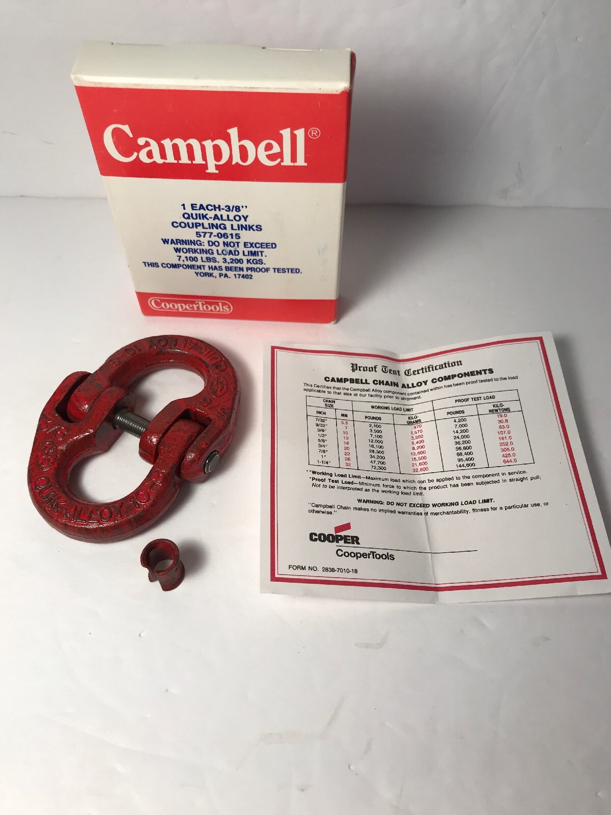 Apextools Campbell Chain 577-0615 Rqans1 for sale online | eBay