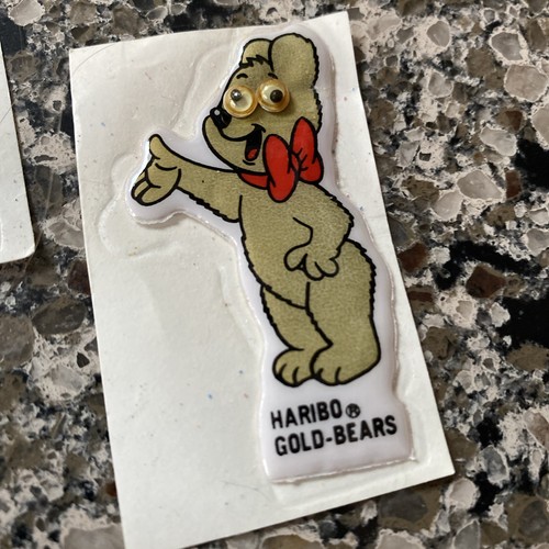 Vintage 1980’s STICKER LOT Of 2 Puffy Stickers Googly Eyes HARIBO GOLD ...