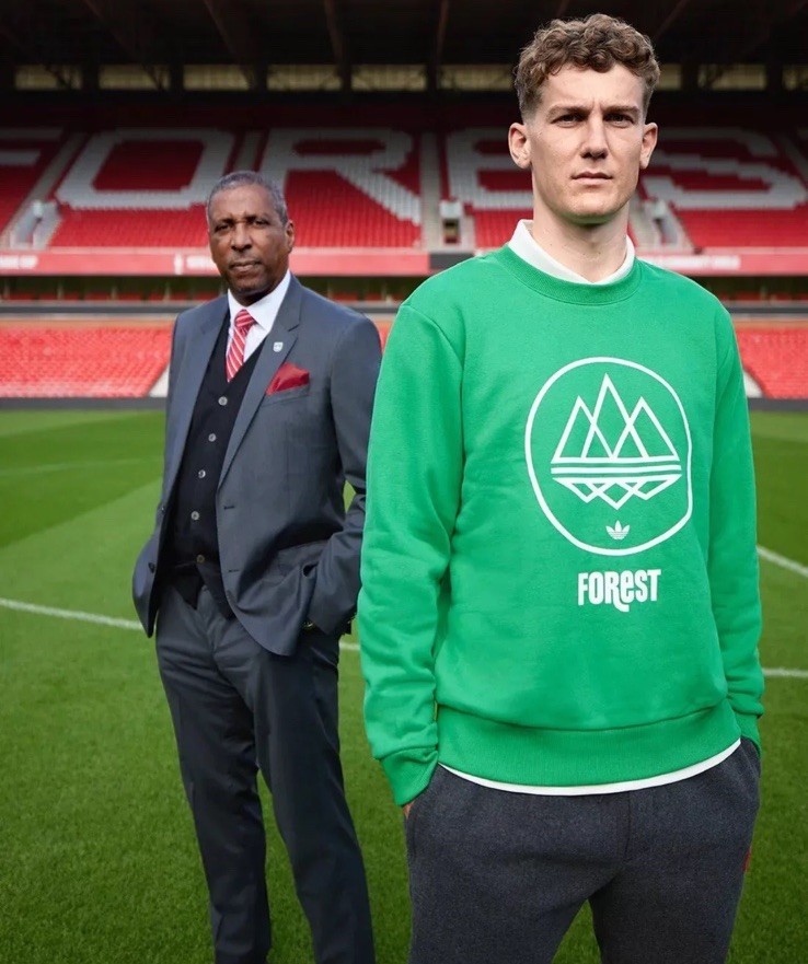 Adidas Nottingham Forest X Spezial FC Sweatshirt Jumper NFFC SPZL 2XL ...