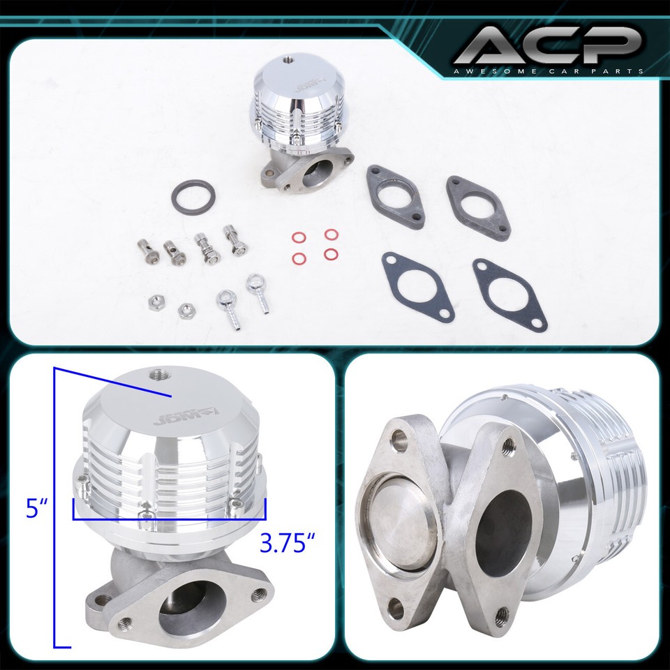 Jdm 35mm/38mm External Wastegate Turbo Bypass Spring Loaded Adjustable ...