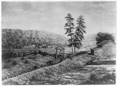 Photo:Sutter's Mill,where gold was discovered,Coloma,CA,1848 | eBay