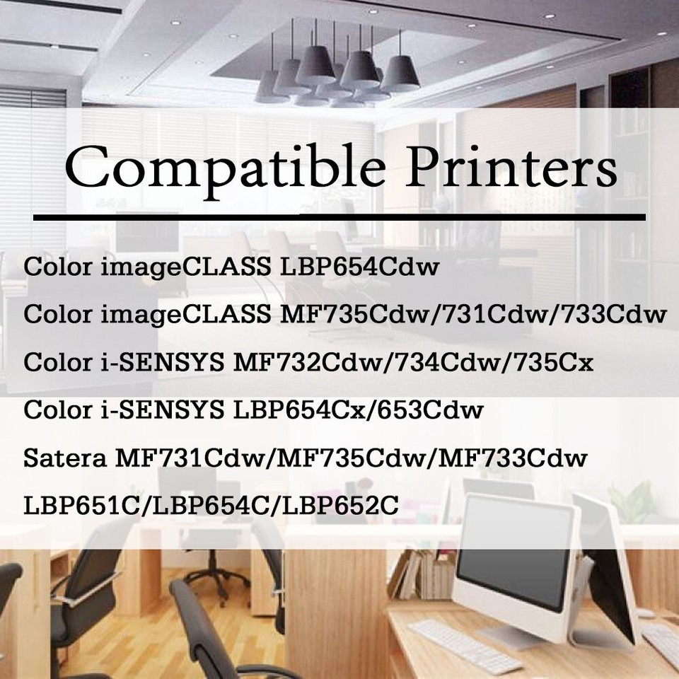6PK 046H 46H Toner Cartridge imageCLASS LBP654Cdw MF731Cdw Printer CYAN ...