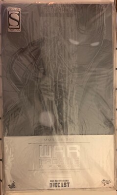 Hot Toys WAR MACHINE DIECAST SIDESHOW EXCLUSIVE IRON MAN 3 MMS198-D03 ...