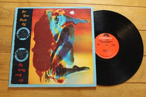 MANFRED MANN'S EARTH BAND "GET YOUR ROCKS OFF" LP 12" VINYL VG GATEFOLD ...