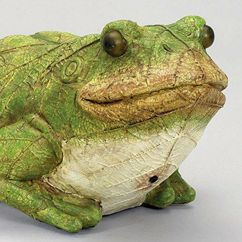 Bits and Pieces - Frog Motion Sensor Statue - Weather Resistant, Hand ...