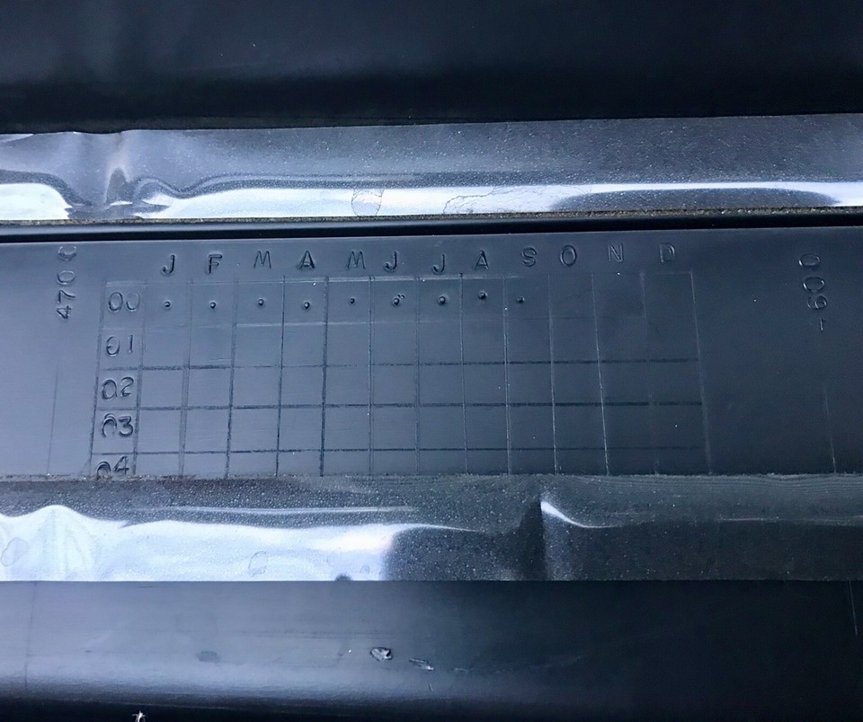 2001-2005 Ford Ranger OEM truck bed side rail protectors. Sold as is no ...