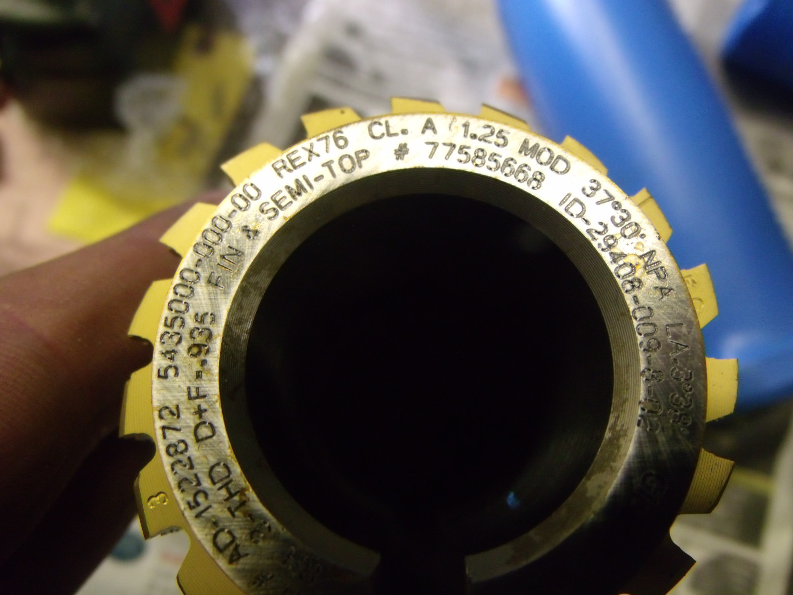 Gleason Phauter Hurth gear Hob 2-3/8 dia 8" long 1.25 arbor hole NEW ...