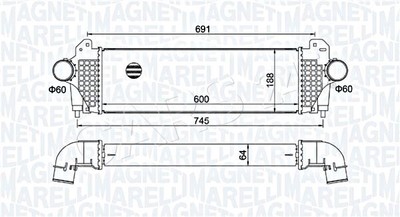 Charger Intercooler For IVECO Daily Citys 50C15 VI 50C17 V 11-16 ...