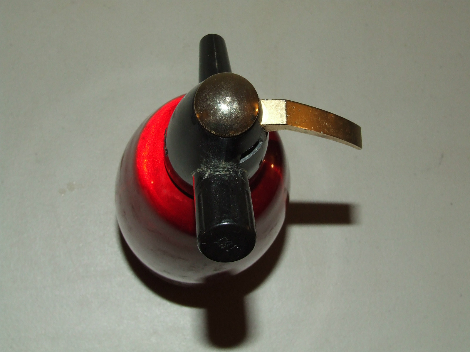 Vintage ISI Austria Classic Soda Siphon Bar Seltzer Bottle -Brushed Red ...