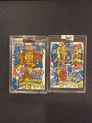 Topps Project 2020 Ken Griffey Jr Ermsy Hand Embellished Set /20 ...