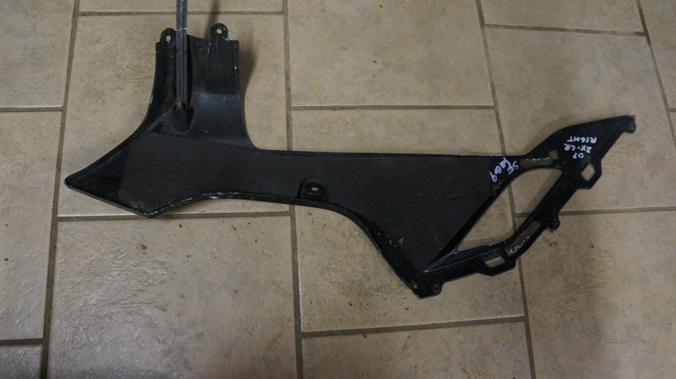 07 08 Kawasaki ZX6 ZX6R Front Left Fairing Cowling SIDE COVER SF1069 | eBay