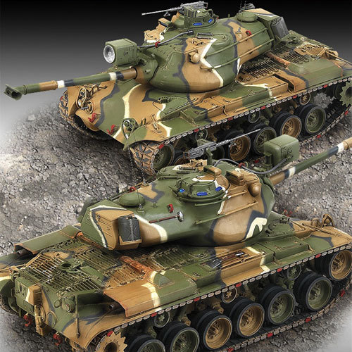13231 Academy Plastic Model Kit 1/35 ROK Marine Corps M47 Patton 1 for ...
