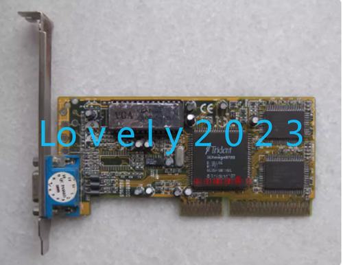 1Pc Used Trident 9750 8M AGP graphics card | eBay