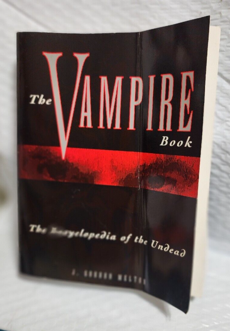 The Vampire Book The Encyclopedia of the Undead by J. Gordon Melton ...