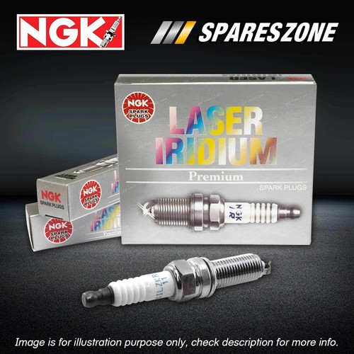 1 x NGK Motorcycle Laser Iridium Spark Plug for Piaggio Medley 125 150 ...