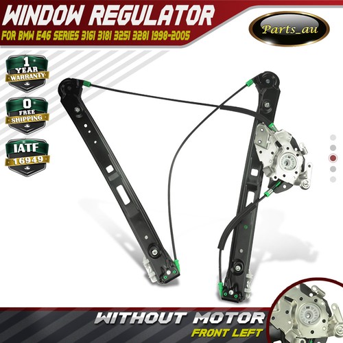 Front Left Window Regulator w/o Motor for BMW E46 316i 318i 320d 320i ...