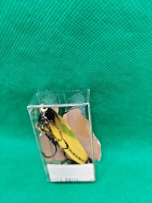 HEDDON, Old VINTAGE LURE, SONAR LURE 431 GOLD WITH BLACK GREAT ...