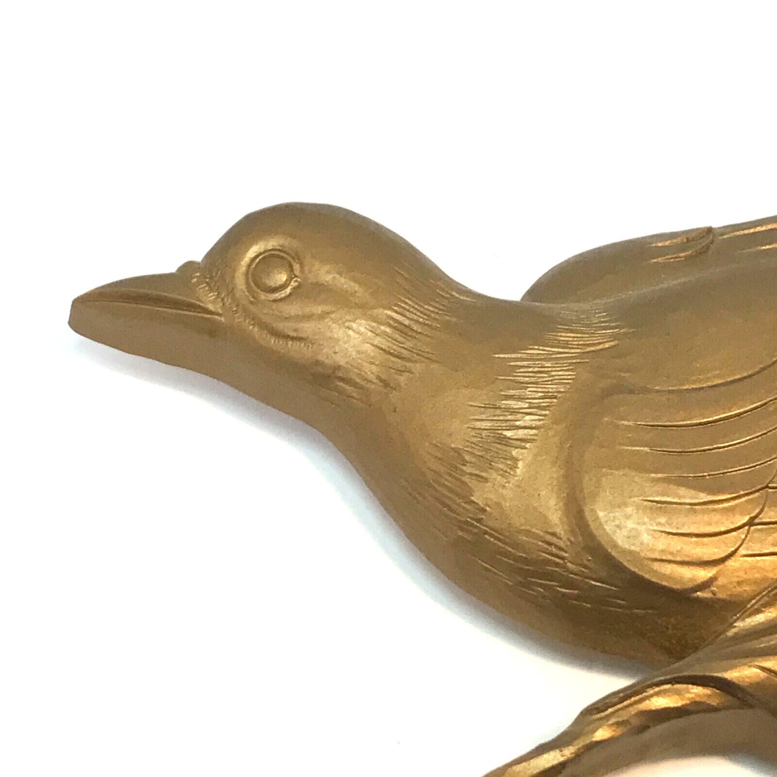 Syroco Gold Birds Vintage Pair Wall Plaques Dogwood Branches Flowers ...