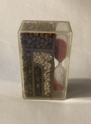 Victor Goldman Inc 3 Inch Hourglass Vintage Antique Egg Timer Coral ...