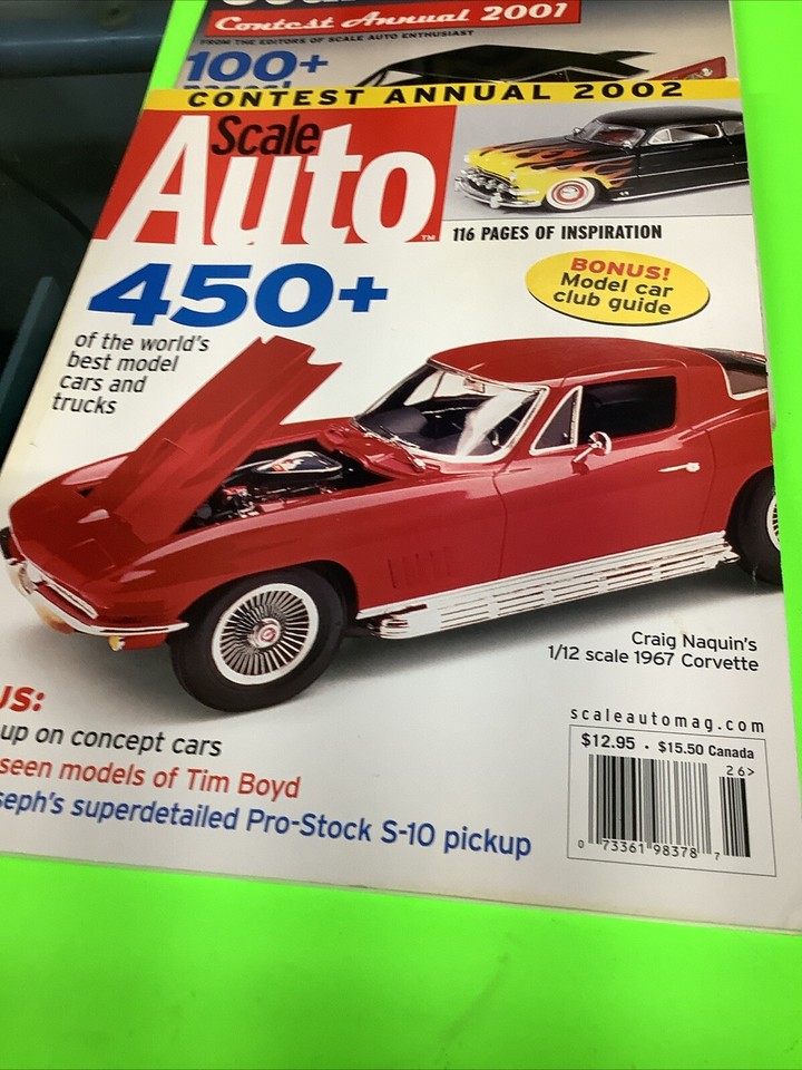 Scale Auto Contest Annual Lot 2001-2010 Complete Model Car Shows | eBay